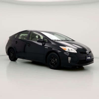 White Prius Black Rims