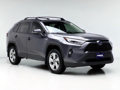 Used Gray Hybrid Toyota RAV4 near me for sale