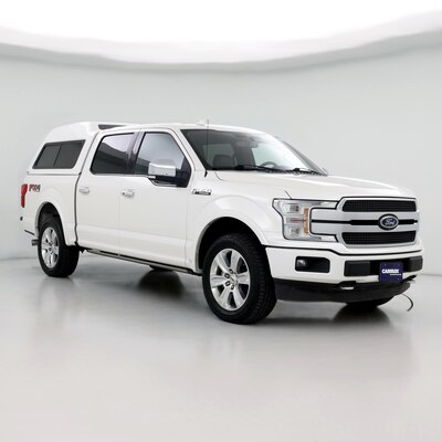 White Ford F150 Truck
