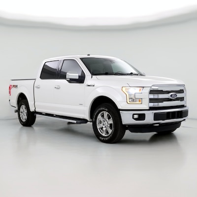 White Ford Truck