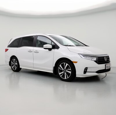 White Mini Van Honda