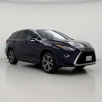 Blue Lexus Rx 350