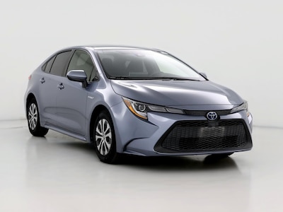 Used Blue Hybrid Toyota Corolla near me for sale
