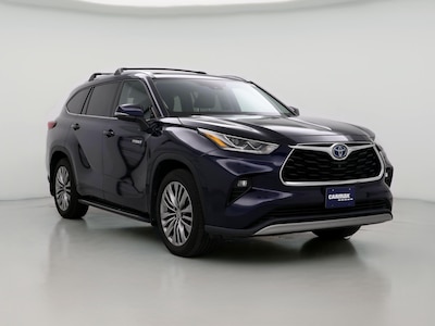 Used 2021 Hybrid Toyota Highlander near me for sale