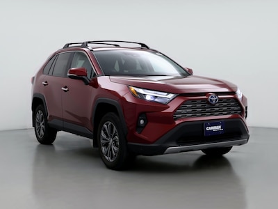 Used Hybrid Toyota RAV4 Red Exterior for sale