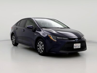 Used Blue Hybrid Toyota Corolla near me for sale
