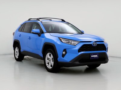 Used Hybrid Toyota RAV4 Blue Exterior for sale