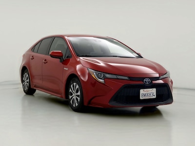 Used Hybrid Toyota Corolla Red Exterior for sale
