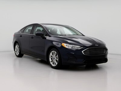 Used Blue Hybrid Ford Fusion near me for sale