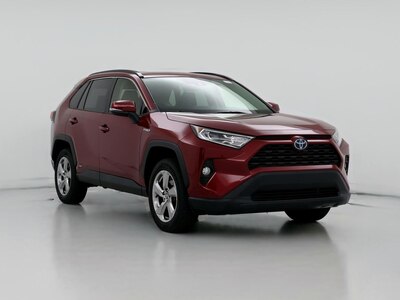 Used Red Hybrid Toyota RAV4 near me for sale