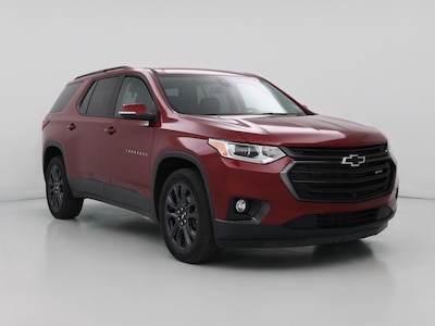 Used Red Chevrolet Traverse near me for sale