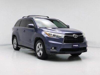 Used Blue Toyota Highlander near me for sale