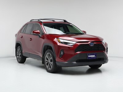 Used Red Hybrid Toyota RAV4 near me for sale