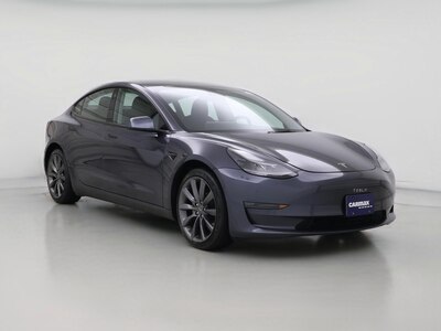 Used Gray Tesla Model 3 near me for sale