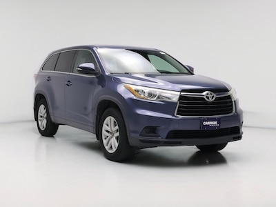 Used Blue Toyota Highlander near me for sale