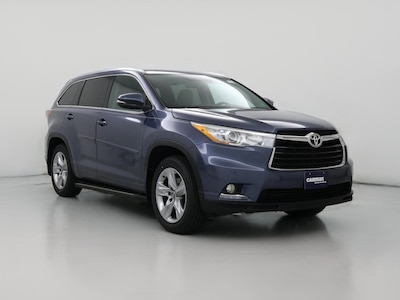 Used Blue Toyota Highlander near me for sale