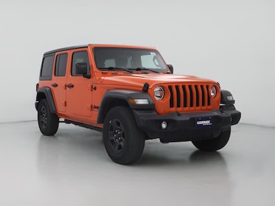 Used Orange Jeep Wrangler near me for sale